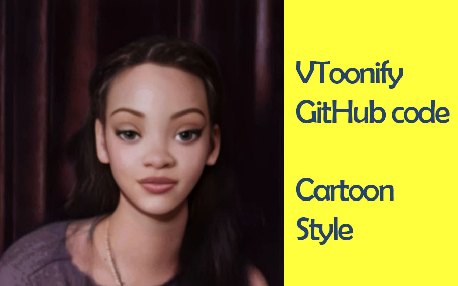 Portrait animation from videos using VToonify